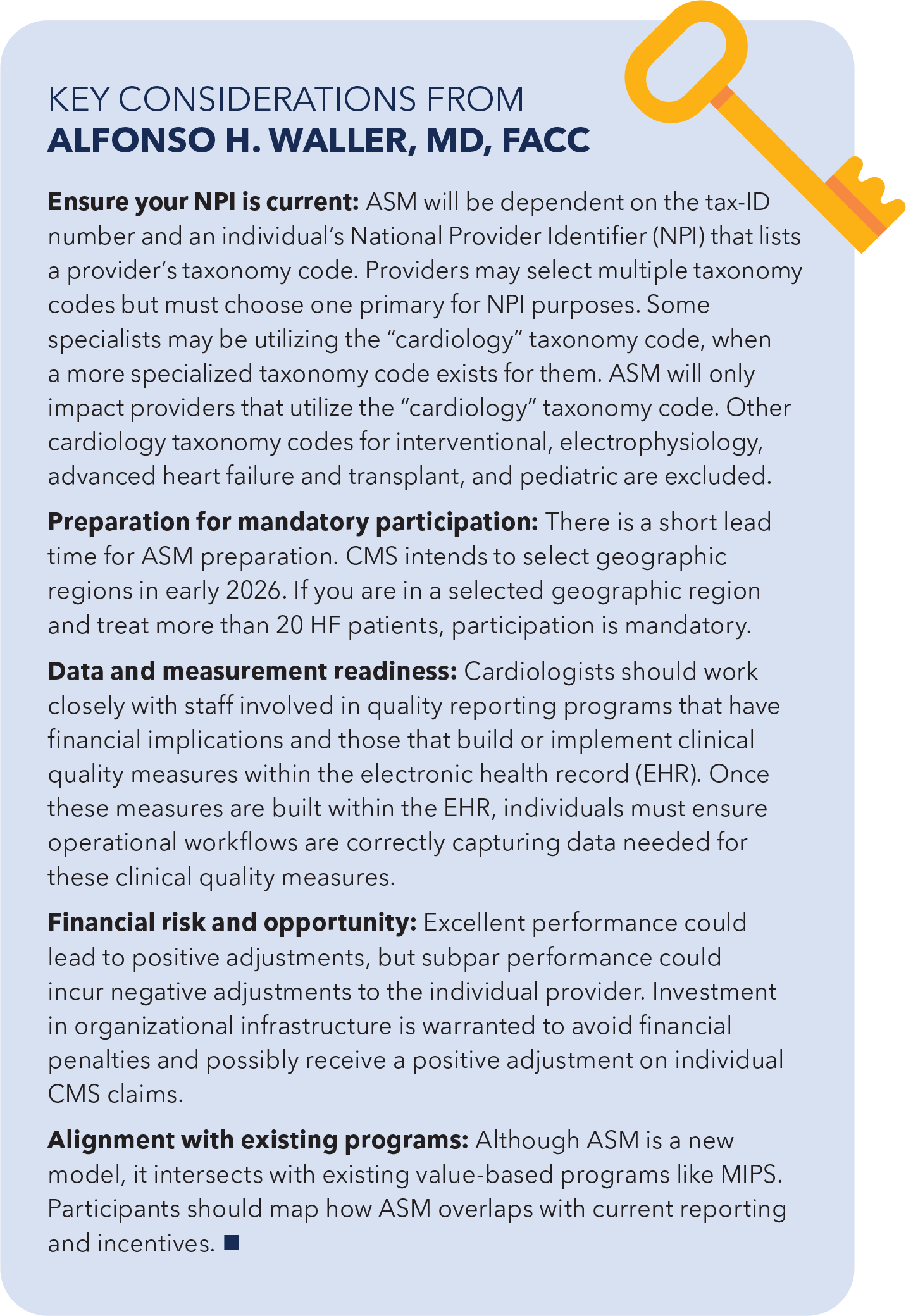 Heart of Health Policy | 2026 Medicare PFS Final Rule; Ambulatory ...